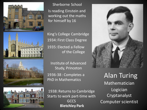 Alan Turing (LGBT History Month) | Teaching Resources Alan Turing (LGBT History Month) | Teaching Resources