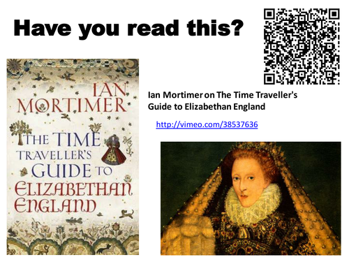 The Time Traveller's Guide to Elizabethan England | Teaching Resources The Time Traveller's Guide to Elizabethan England | Teaching Resources