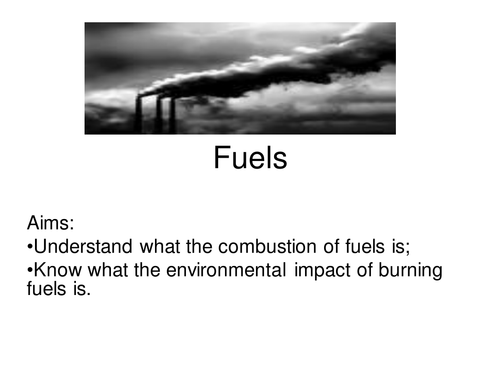 fuels lesson | Teaching Resources
