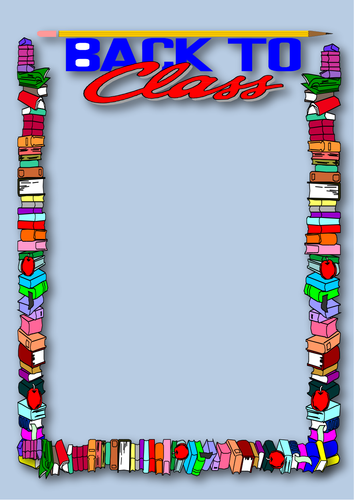 Back To School Page Borders