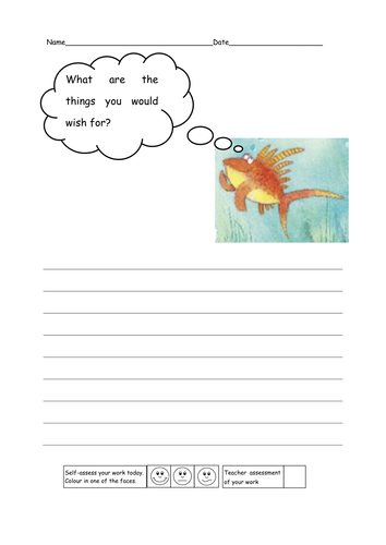 The Fish who could wish -what would you wish for? by ruthbentham ...