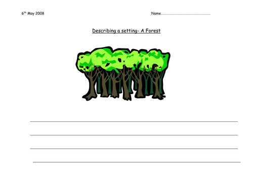 Describing Settings Resources - Fantasy Year 1/2 by indigo987 ...