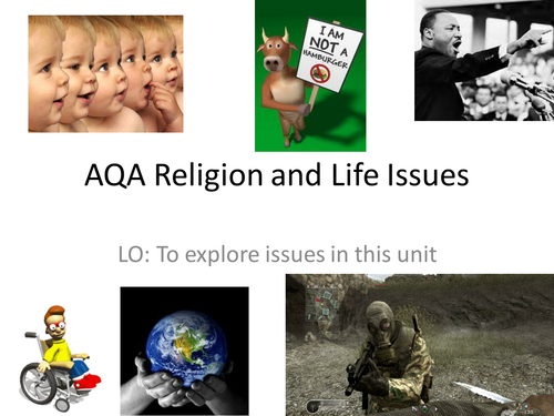 AQA B Religion and life issues, animal rights | Teaching Resources