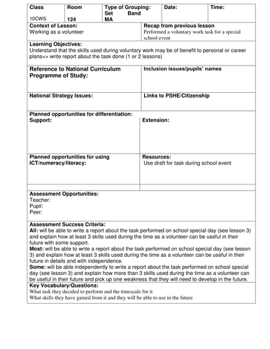 Btec Workskills - Unit 1 (Alt. to Paid Work) L1 by stuliet - Teaching ...