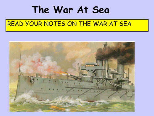 War at Sea - World War One | Teaching Resources