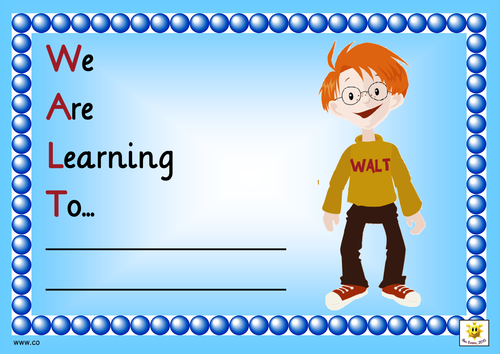 Walt Wilf And Tib Posters Teaching Resources