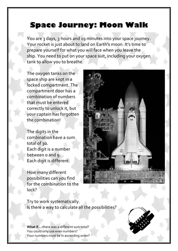 Moon Walk Investigation | Teaching Resources