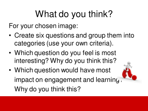 Questioning Teaching Resources