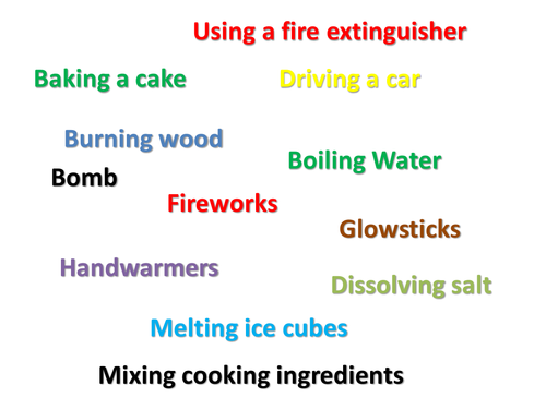Reversible Irreversible Change Full Scheme KS2 KS3 | Teaching Resources