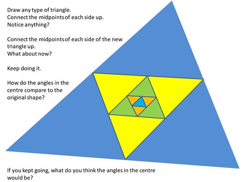 Interior angle sum investigation | Teaching Resources