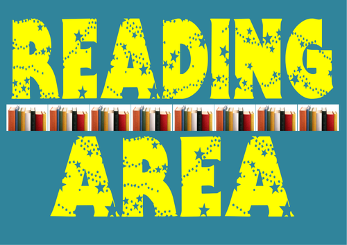 Reading area display sign by jacksos2 - Teaching Resources - Tes