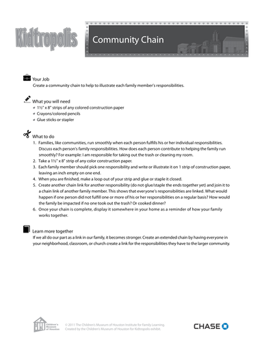 Community Chain | Teaching Resources