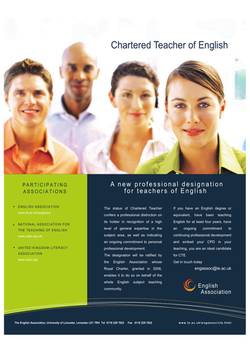 Chartered Teacher of English | Teaching Resources