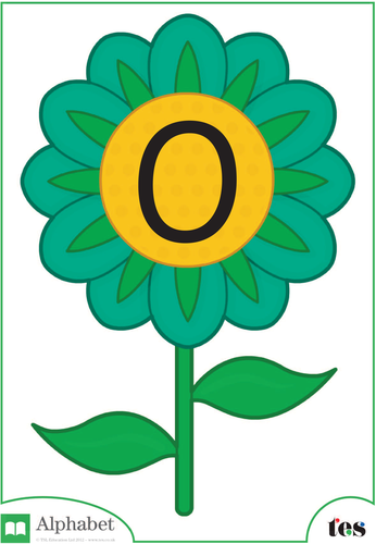 The Letter O - Flower Theme | Teaching Resources