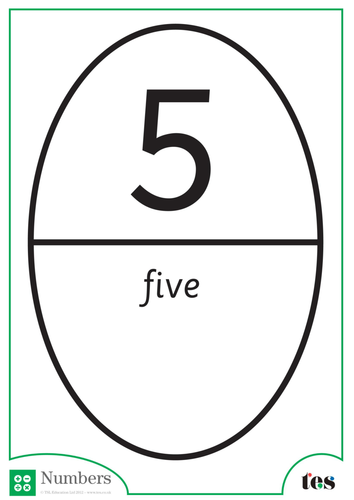 Rugby Ball Numbers – 1-5 | Teaching Resources