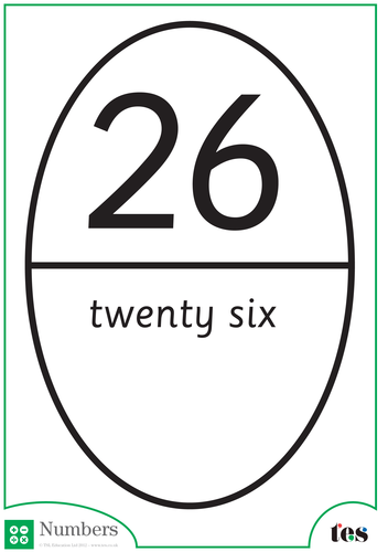 Rugby Ball Numbers – 26-30 | Teaching Resources