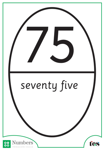 Rugby Ball Numbers – 71-75 | Teaching Resources