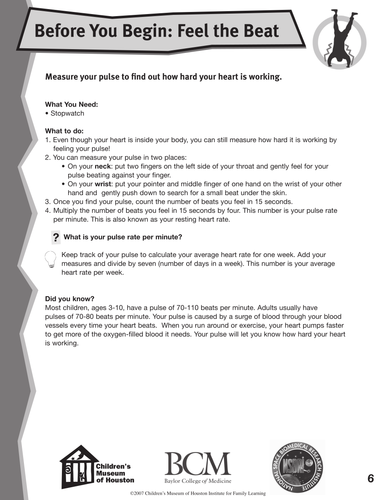 Feel the Beat | Teaching Resources