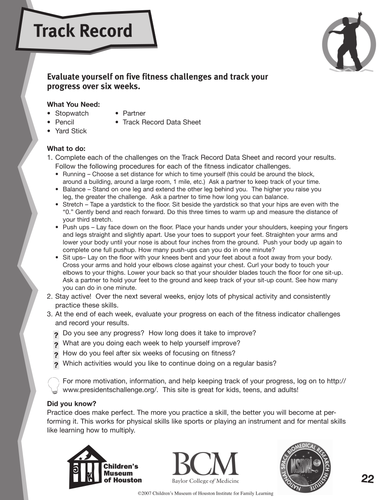 Track Record | Teaching Resources