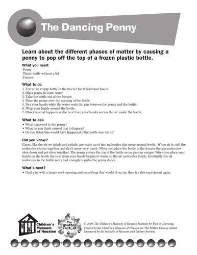 Dancing Penny | Teaching Resources