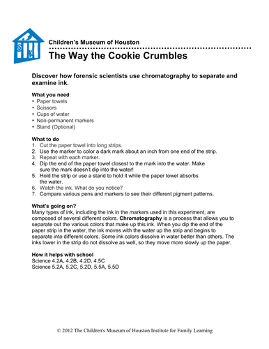 The Way the Cookie Crumbles | Teaching Resources