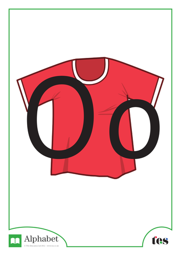 The Letter O - Clothing Theme | Teaching Resources