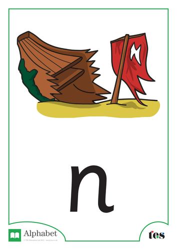 The Letter N - Ocean Theme | Teaching Resources