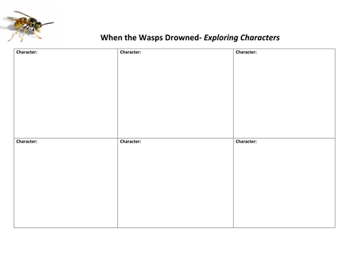 When the Wasps Drowned resources for CAT | Teaching Resources
