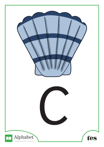The Letter C - Seaside Theme | Teaching Resources