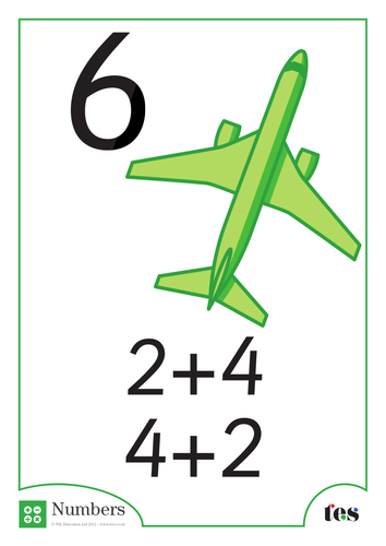 Additions Sheets (total 6) Aeroplane Theme | Teaching Resources