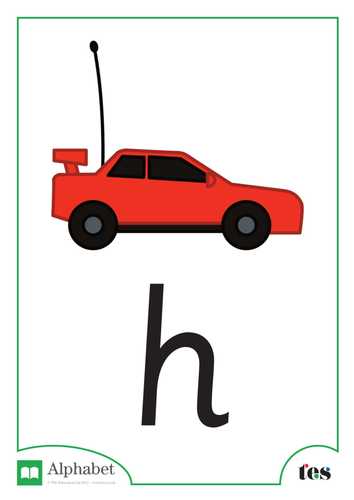 The Letter H – Toys Theme | Teaching Resources