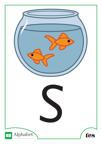 The Letter S - Pets Theme | Teaching Resources