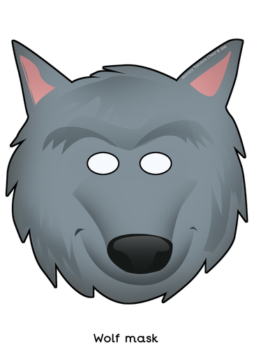 Little Red Riding Hood Wolf Mask