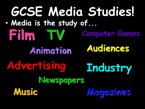 Introduction to Media Studies | Teaching Resources