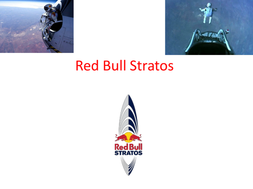 Red Bull Free Fall World Record Maths | Teaching Resources