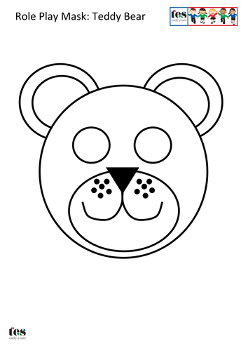 Teddy Bear Mask | Teaching Resources