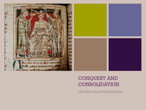 Norman Conquest and Consolidation | Teaching Resources