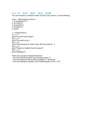 GCSE Computing - Lesson 5 | Teaching Resources