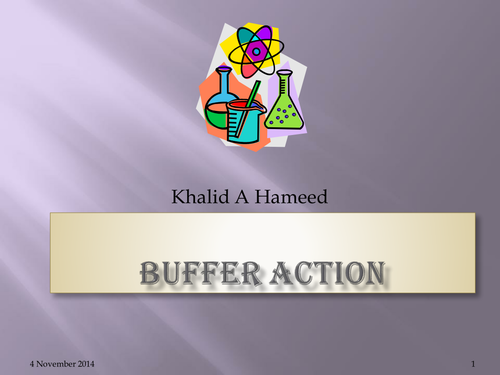 Buffer action explained and solved problems | Teaching Resources