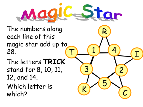 10 Maths Problems | Teaching Resources