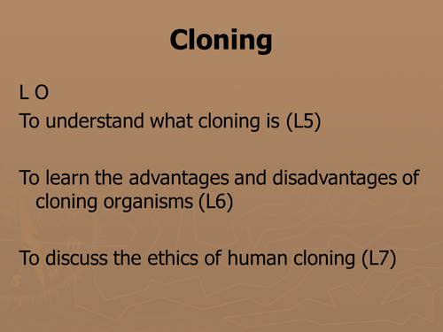 Cloning | Teaching Resources Cloning | Teaching Resources