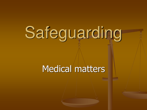 Safeguarding medical | Teaching Resources