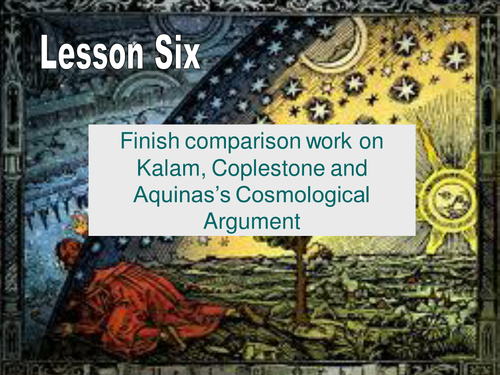 Strengths and Weakness' - Cosmological Argument | Teaching Resources
