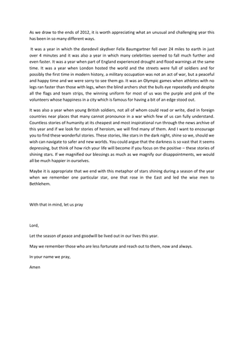 3 Christmas assembly readings. | Teaching Resources