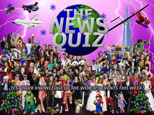The News Quiz 10th - 14th December 2012 | Teaching Resources