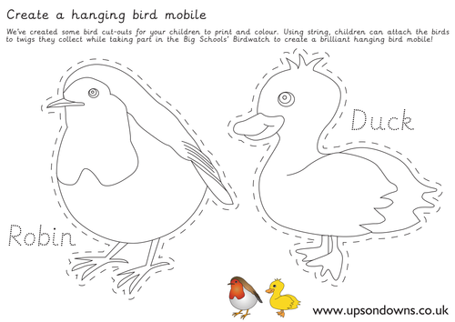 Bird Mobile | Teaching Resources