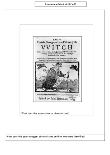 Why did people believe in Witches? | Teaching Resources