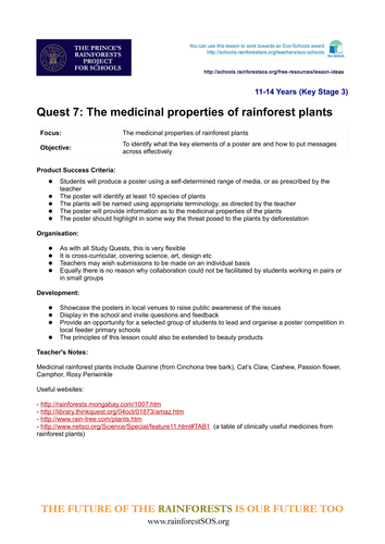 4 Rainforest and Plants Comprehension Texts and Questions by jmcmeekin ...
