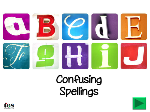 Confusing Spellings - Homophones | Teaching Resources