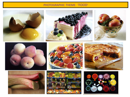 'FOOD'as a Photographic Assignment | Teaching Resources